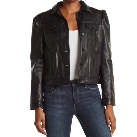 Truth | Jackets & Coats | Truth By Republic Pu Lined Jacket | Poshmark